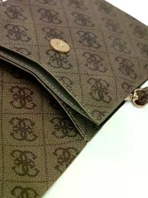 Guess Logo-print Crossbody Phone Bag