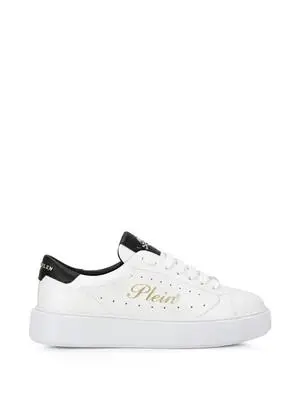 Philipp Plein Low-top Sneakers With Perforated Detailing