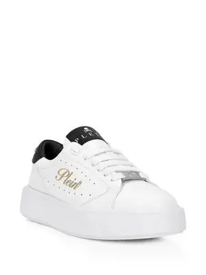 Philipp Plein Low-top Sneakers With Perforated Detailing