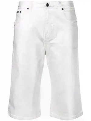 TOM FORD Knee-length Denim Shorts - Grey
