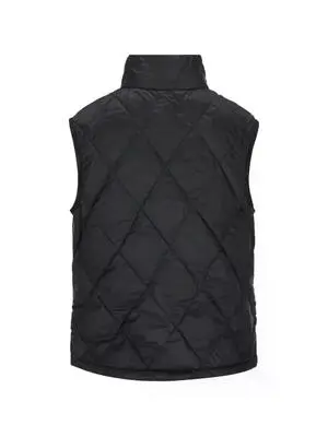 Burberry Diamond-quilted Check-trim Gilet