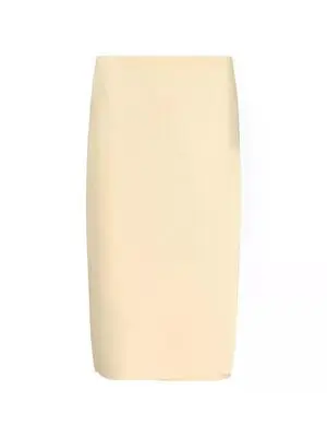 JIL SANDER Midi Double-face Wrap Skirt