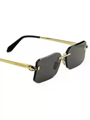 BVLGARI Serpenti Rimless Square-shaped Sunglasses