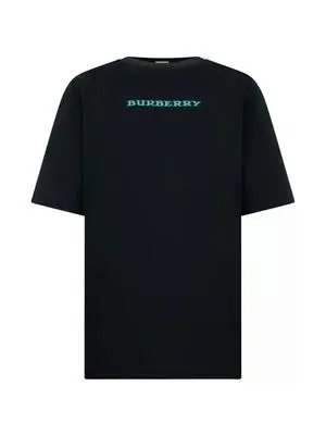 Burberry Logo T-shirt - Black