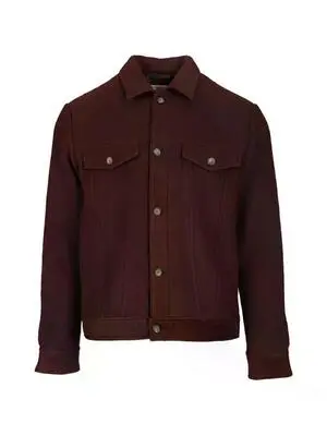 AL DUCA D’AOSTA 1902 Button-up Flap-pocket Jacket - Red