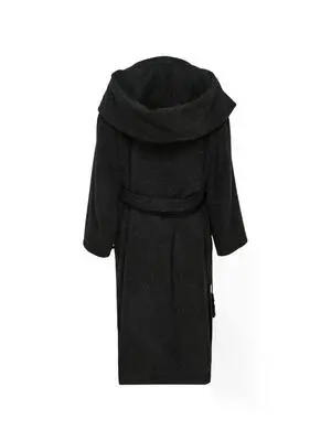 Yohji Yamamoto Hooded Belted Duffle Coat