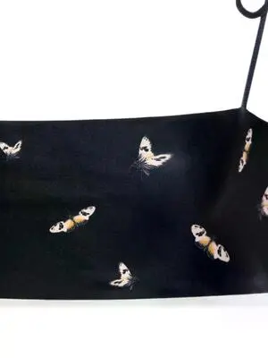 Agua Bendita Primavera Azucar Butterfly-print Bikini Top
