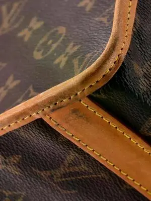 LOUIS VUITTON Monogram Canvas 40 Satchel Dog Carrier Bag - Brown