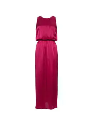 ERES Binôme Sleeveless Silk Maxi Dress - Pink