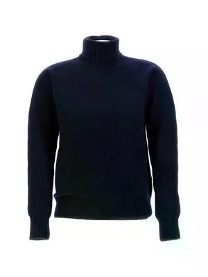DRUMOHR Turtleneck Flat-knit Sweater