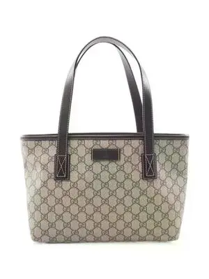Gucci 2000s Gg Supreme Tote Bag - Neutrals