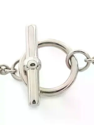 Hermès 2010s Logo Necklace