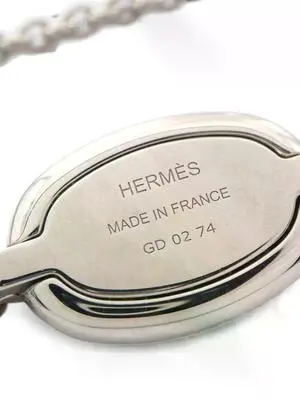 Hermès 2010s Logo Necklace