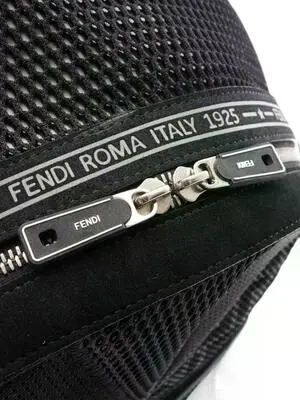 Fendi 2010s Zucca Mesh Backpack