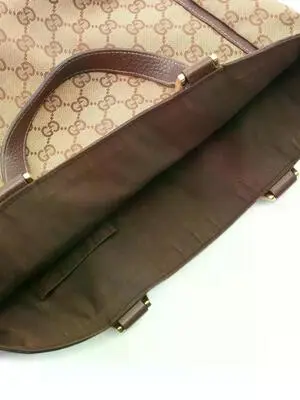 Gucci 2000s Abby Gg Canvas Tote Bag