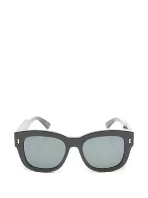 Gucci 2020s Square-frame Sunglasses - Black