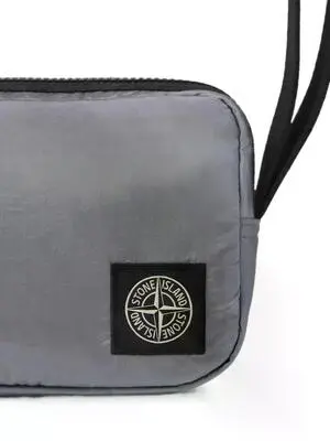 Stone Island Logo-patch Wristlet Clutch Bag