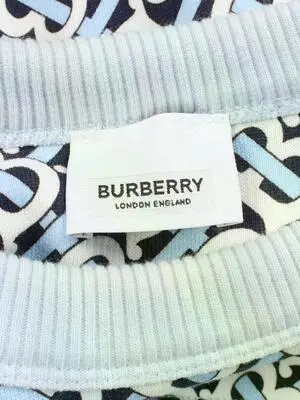 Burberry Tb Monogram Print Crew Neck Sweatshirt