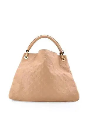LOUIS VUITTON Artsy Handbag Monogram Empreinte Leather Mm Hobo Bag - Neutrals