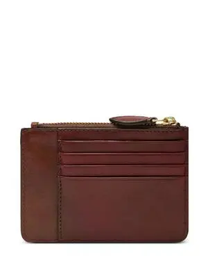 THE BRIDGE Frida Leather Zip-top Card Holder