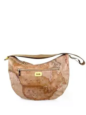 ALVIERO MARTINI 1° CLASSE Geo Classic Shoulder Bag - Neutrals