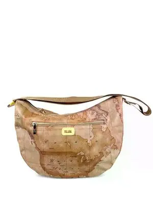 ALVIERO MARTINI 1° CLASSE Geo Classic Shoulder Bag - Neutrals