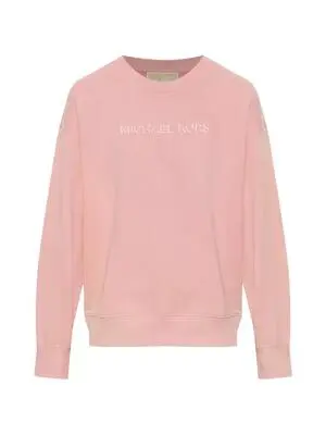 Michael Kors Embroidered Logo Sweatshirt - Pink