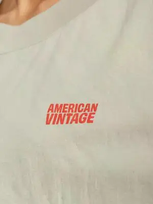 American Vintage Logo-print T-shirt