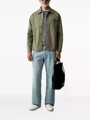 HACKETT LONDON Crew Neck Long-sleeve Sweater - Grey