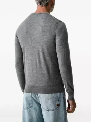 HACKETT LONDON Crew Neck Long-sleeve Sweater