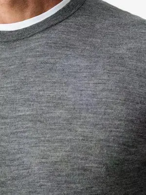 HACKETT LONDON Crew Neck Long-sleeve Fine Knit Sweater