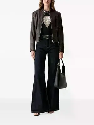 Guess Zip-up Panelled Jacket