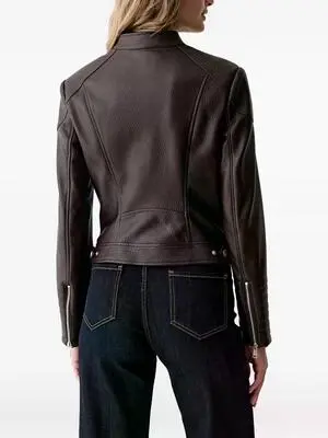 Guess Zip-up Panelled Jacket