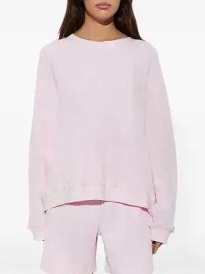 American Vintage Waffle-knit Crewneck Sweatshirt
