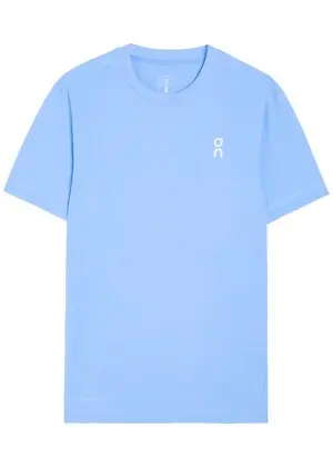 On Train-t Logo Woven T-shirt - Blue