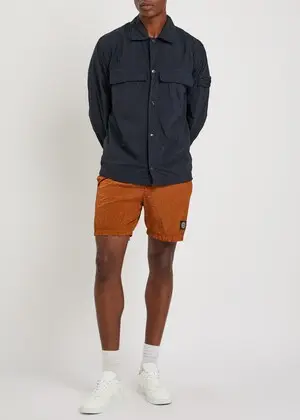 Stone Island Ghost Logo Nylon Overshirt
