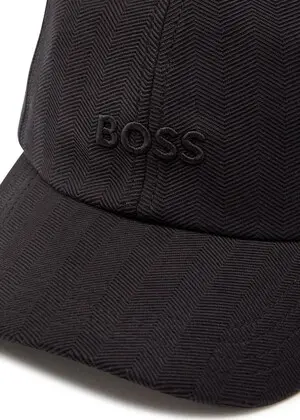 BOSS Zed Herringbone Cotton Cap