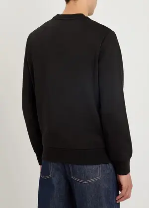 Moncler Embossed-logo Cotton Sweatshirt