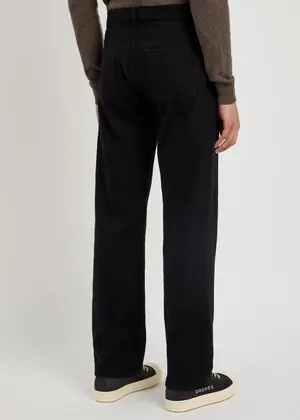 Rick Owens Kurdt Cotton And Wool-blend Jeans