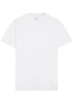 LARDINI Cotton T-shirt - White