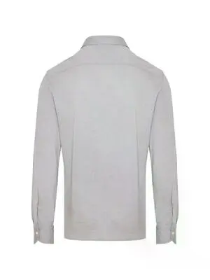 SONRISA Piqué-weave Long-sleeve Shirt