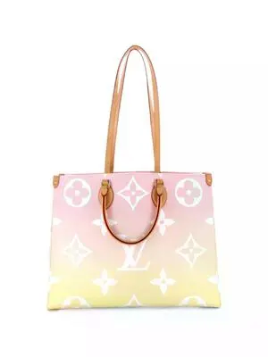 LOUIS VUITTON Onthego The Pool Monogram Giant Gm Tote Bag - Pink