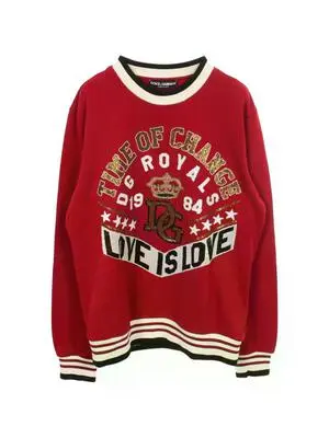 Dolce & Gabbana 2010s Long-sleeves Sweater - Red