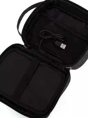 Guess Monogram-print Striped Tech Bag