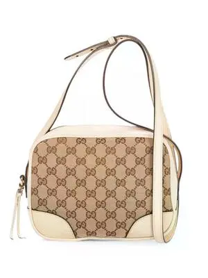 Gucci Gg Bree Canvas Cross Body Bag - Neutrals