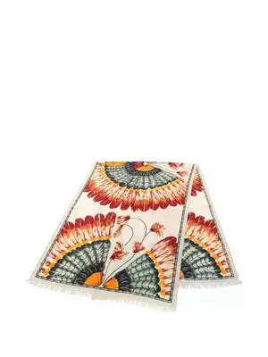 Hermès 2000s Printed Shawl - Neutrals