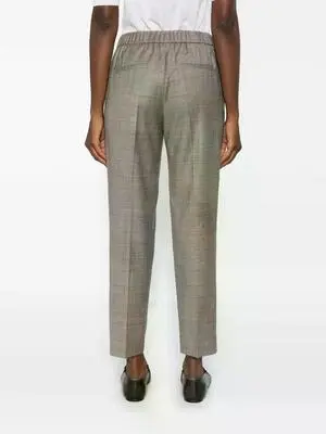 Peserico Check-pattern Trousers