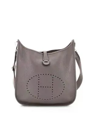 Hermès Evelyne Bag Gen Iii Clemence Pm Crossbody Bag - Grey