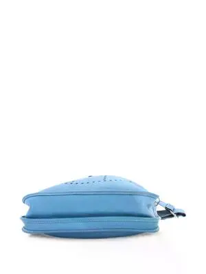 Hermès Evelyne Bag Gen Iii Clemence Pm Crossbody Bag - Blue