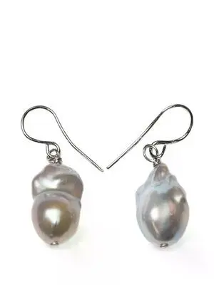 JIL SANDER Drop Earrings - Silver